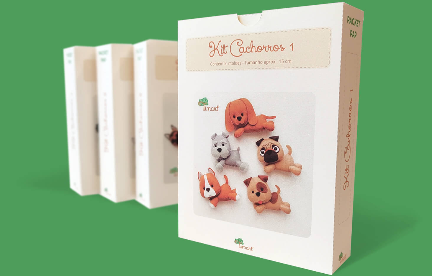 Combo Cachorrinhos – Moldes Timart