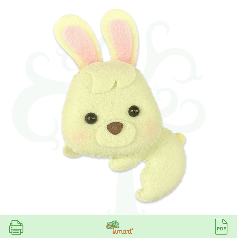 Páscoa em Feltro na Timart – Moldes Timart